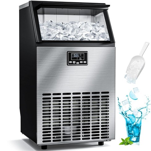 R.w.flame Commercial Ice Maker, Crescent Ice, 121.25lb/24h, 26.46 ...