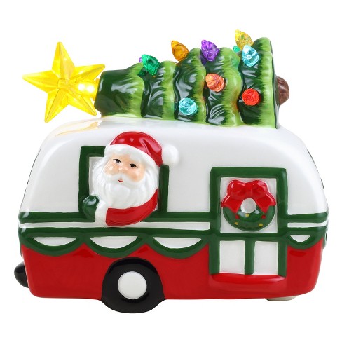 Mr. Christmas Nostalgic Ceramic Led Camper Christmas Decoration : Target