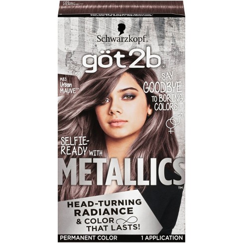 Got2b Metallics - Urban Mauve 12 - 4.8 Fl Oz : Target