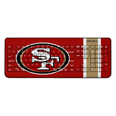 Keyscaper San Francisco 49ers Stripe Wireless Usb Keyboard : Target