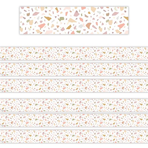 Teacher Created Resources® Terrazzo Tones Straight Border Trim, 35 Feet ...