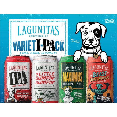 Lagunitas Variety Pack - 12pk/12 Fl Oz Cans : Target