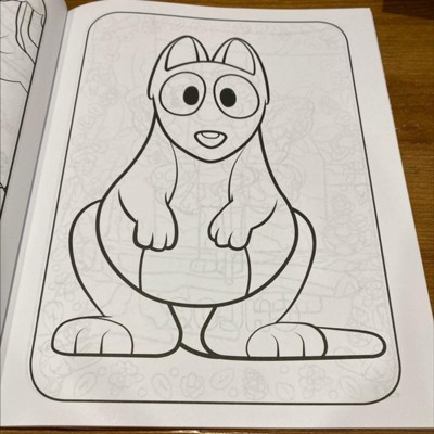 Big Backyard: A Coloring Book - (bluey) (paperback) : Target