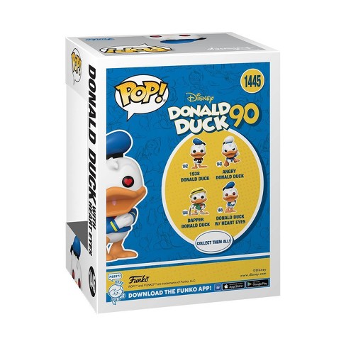Funko Pop! Disney Donald Duck With Heart Eyes 90th Vinyl Figure : Target