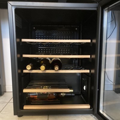 Whirlpool 2.7 Cu Ft 25 Bottle Wine Fridge - Stainless Steel - Whw27s ...