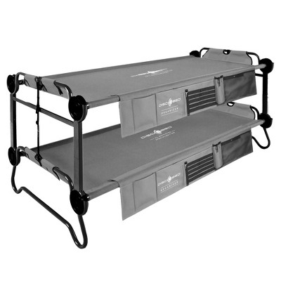 Disc-o-bed Youth Kid-o-bunk 2 Person Bench Bunked Double Bunk Bed Cots ...