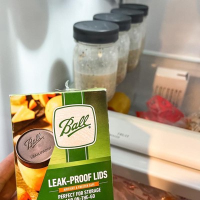 Ball Reusable Regular Mouth Food Storage Lids : Target