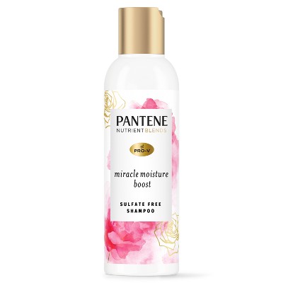 Pantene Nutrient Blends Sulfate Free Miracle Moisture Rose Water ...