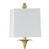 Silanti Flower Inspired Base Table Lamp Rubbed Gold Finish - Stylecraft ...
