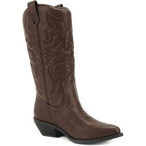Soda Women's Rerun Western Cowboy Boots : Target