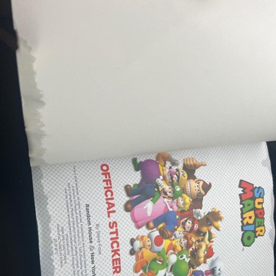 Super Mario Official Sticker Book - By Steve Foxe (paperback) : Target