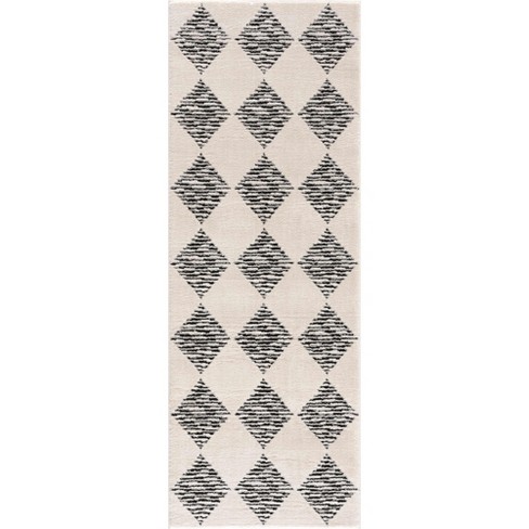 Hauteloom Fauci Diamond Checkered Area Rug : Target