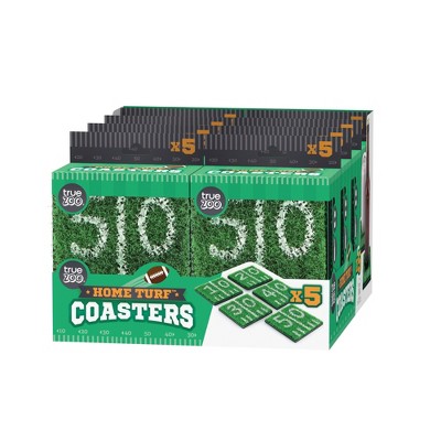 True Zoo Home Turf Coasters, Astro Turf Grass Coasters, Beer Coasters ...
