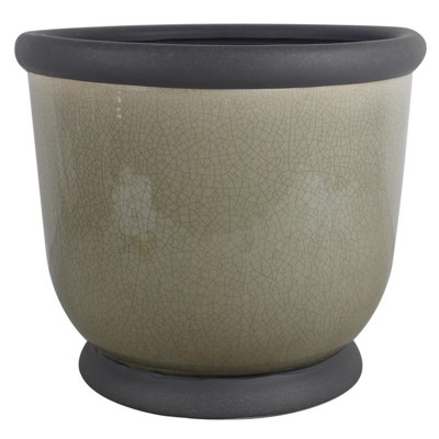 Trendspot Bellville Ceramic Planter - 10.2 In. - Gray : Target