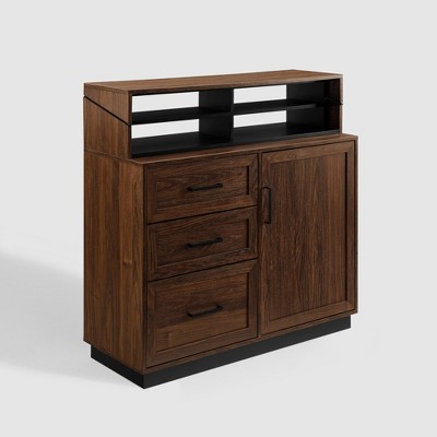 Regalia Secretary Desk Walnut - Winsome : Target