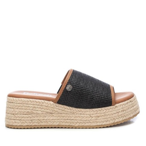 Refresh Shoes Women's Wedge Sandals , Black, 6 : Target