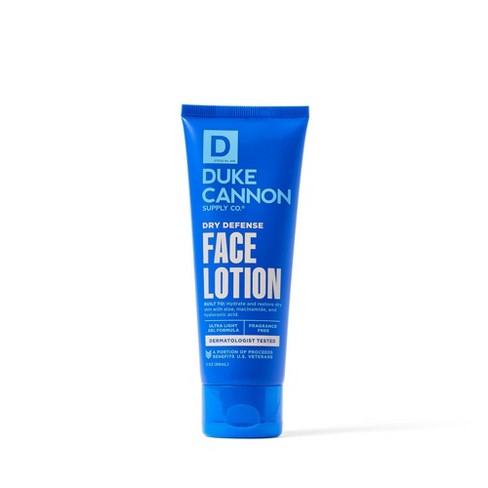 Duke Cannon Supply Co. Dry Defense Face Lotion - 3 Fl Oz : Target