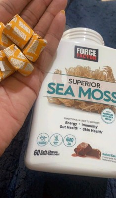 Force Factor Fundamentals, Sea Moss, Salted Caramel, 30 Soft Chews : Target