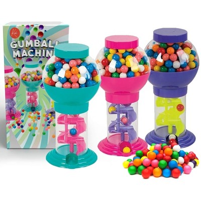 Kicko Twirling Gumball Machines Galaxy Candy Dispenser For Birthdays ...