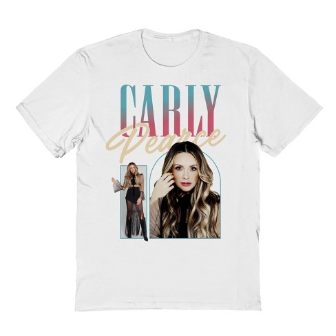 Carly Pierce Men's Photos Gradient Short Sleeve Graphic Cotton T-shirt ...