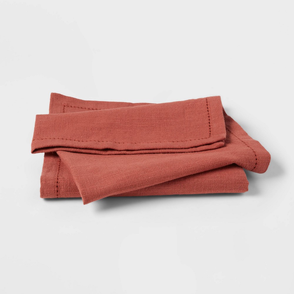 UPC 191908967547 - 2pk Napkins Rust - Threshold™ | upcitemdb.com