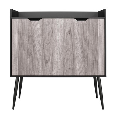 Realrooms Grafton Bar Cabinet, Black Oak : Target