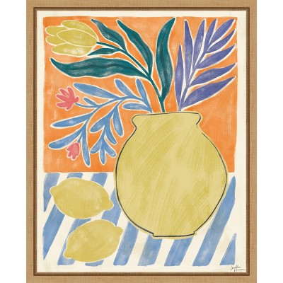 33" X 33" Born To Roam Pattern Ii By Janelle Penner Wood Framed Wall ...