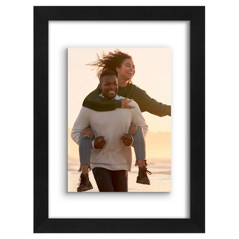 Americanflat 8x10 Two-sided Floating Picture Frame To Display Photos ...