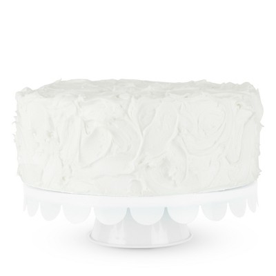 Twine White Stainless Steel Cake Stand, Set Of 1, Cupcake Stand, Home ...