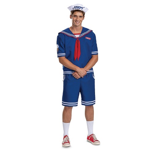 Disguise Mens Stranger Things Steve Harrington Scoops Ahoy Deluxe ...