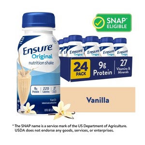 Ensure Original Nutrition Shake Vanilla Ready to Drink Nutrition Shake ...