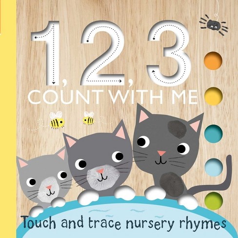 Touch And Trace: 1, 2, 3 Count With Me - (touch And Trace Nursery ...
