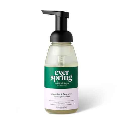 Lavender & Bergamot Foaming Hand Soap - 10 Fl Oz - Everspring™ : Target