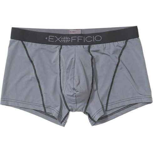 Exofficio 3" Give-n-go Sport 2.0 Boxer Briefs - Large - Steel Onyx ...