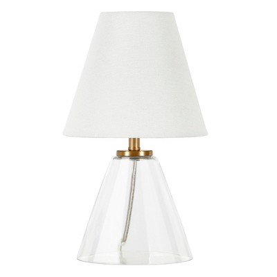 Glass Table Lamp With Open Base - Room Essentials™: Etl Listed, No ...
