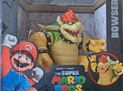 Nintendo The Super Mario Bros. Movie Bowser Figure With Fire Breathing ...