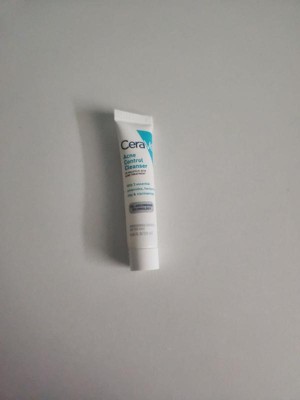 Cerave Acne Foaming Cream Face Cleanser, Acne Treatment Face Wash ...