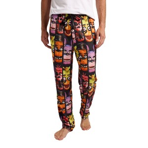 Five Nights At Freddy’s Character Panels All-Over Print Men’s Black ...