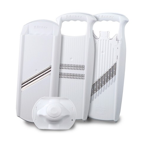 Borner Disc Slicer, Waffle Wave Slicer, Julienne, And Safety Holder 4 ...
