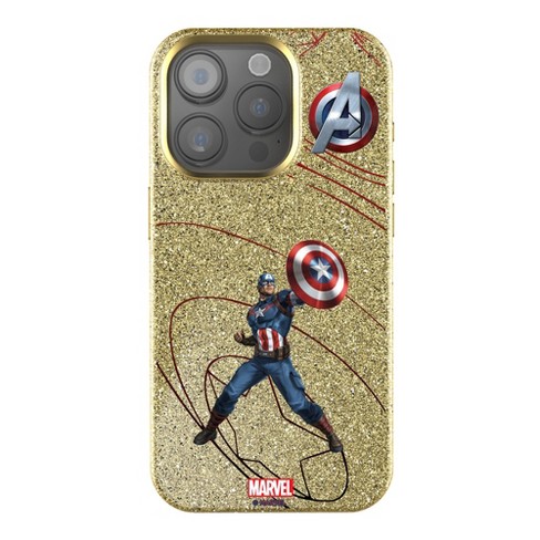 Keyscaper Marvel Avengers Captain America Mechline Bling Cell Phone ...
