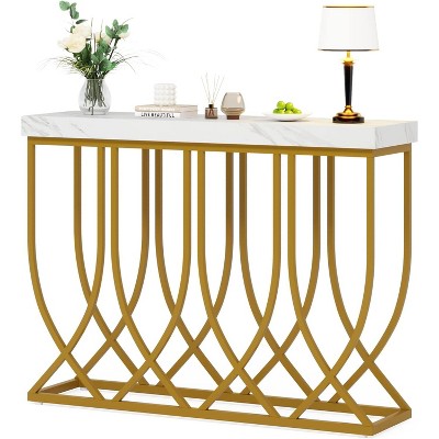 39.37" Rockefeller Entryway Console White - Manhattan Comfort : Target