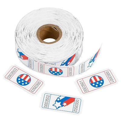 Fun Express Patriotic Ticket Roll : Target