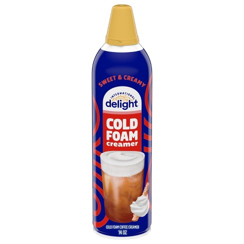 International Delight Cold Foam Sweet Creamy Coffee Creamer - 14oz : Target