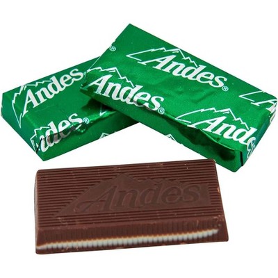 Andes Crème de Menthe Mints (3 Pounds) - Individually Wrapped Chocolate ...