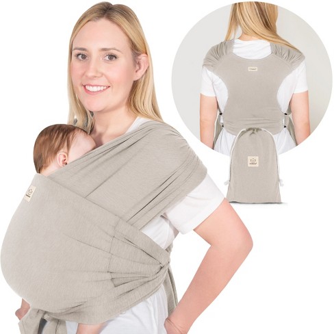 Keababies D-lite Baby Wrap Carrier, Adjustable Baby Carrier, Baby Sling ...