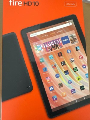 Amazon Fire Hd 10" 32gb Tablet (2023 Release) - Black : Target