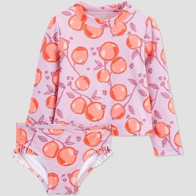 Baby Shark Toddler Girls Crossover One Piece Bathing Suit Blue 3t : Target