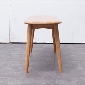 Solid Wood Natural Oak Dining Table, Oak Color : Target