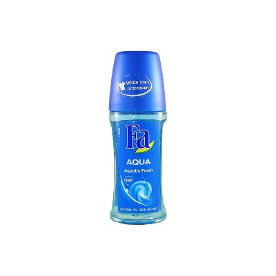 FA 24HR Roll On Deodorant Aqua Scent for Daily Odor Protection and ...