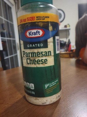Kraft 100% Grated Parmesan Cheese 8oz : Target